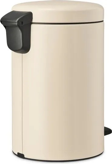 Béžový nášlapný ocelový odpadkový koš 12 l NewIcon – Brabantia