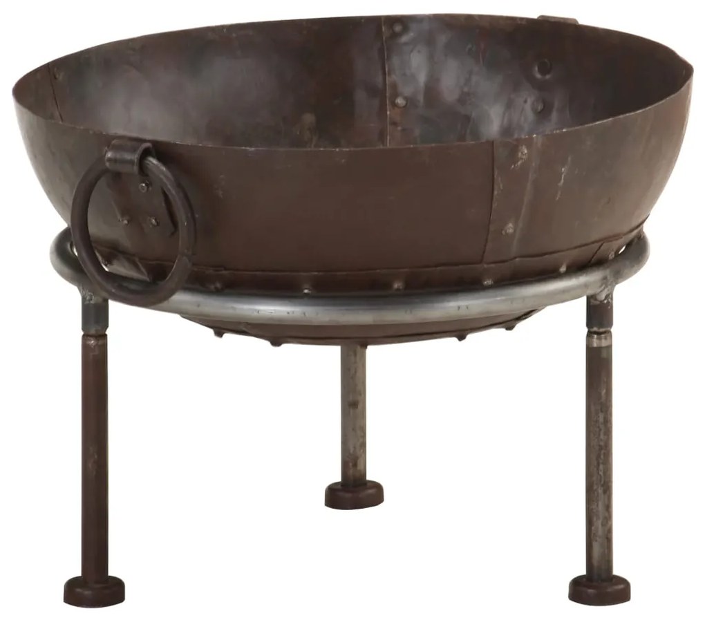 Rustikální přenosné ohniště Ø 40 cm železo 321944