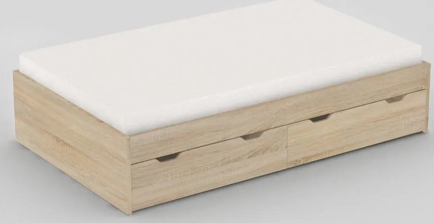 Dřevona - Elitte Dětská postel REA MISTY 120x200 s úložným prostorem, LANCELOT