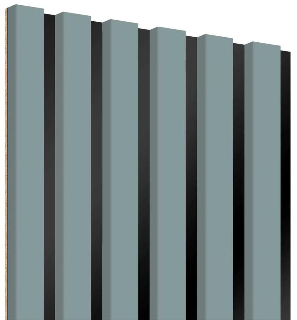 Nástěnný panel na HDF desce - modrošedá