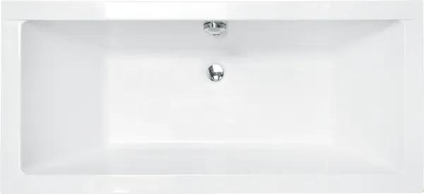 BESCO Volně stojící vana VERA bílá Rozměr vany - 180 × 80 cm - VANLUZ180
