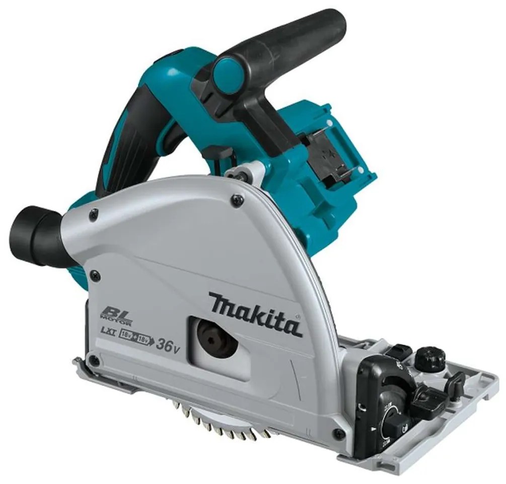 Makita - 18V AKU ponorná pila 165 mm, bez baterie a nabíječky DSP601ZJU