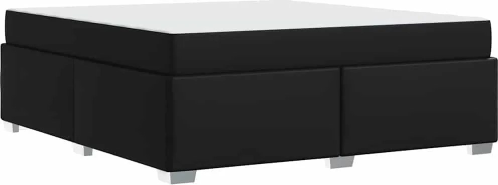 Rám postele Černá 180 x 200 cm PVC 3399246
