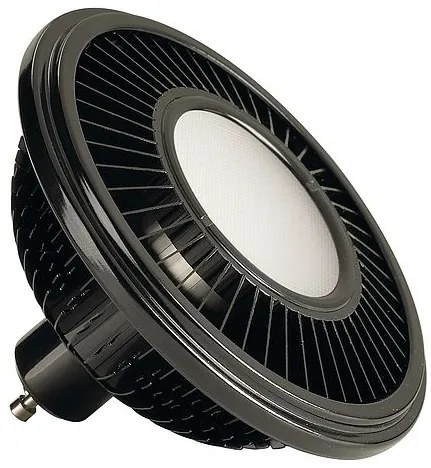 BIG WHITE LED ES111, žárovka, černá, 15 W, 140°, 2700K 570702