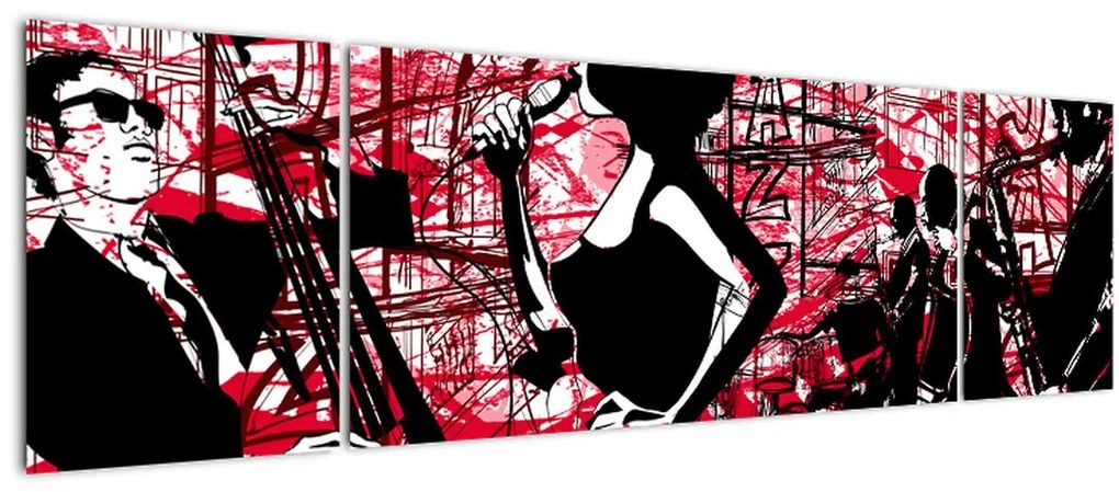 Obraz - Jazz (170x50 cm)