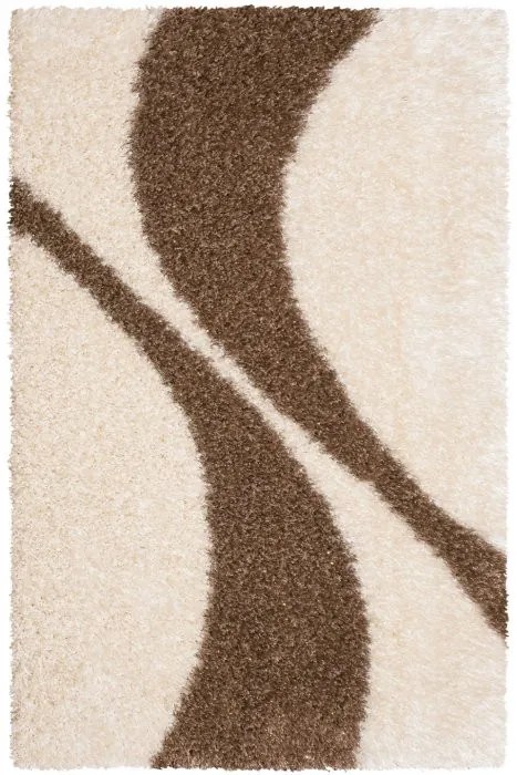 Vopi | Kusový koberec Pleasure 08WAW - 160 x 230 cm, hnědý