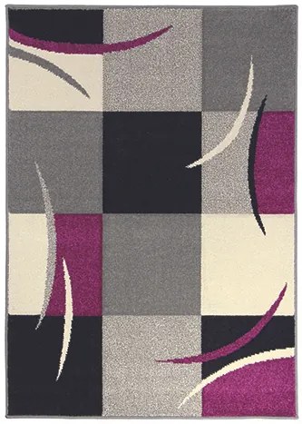 ORIENTAL WEAVERS Kusový koberec Portland 3064/Z23/M BARVA: Fialová, ROZMĚR: 67x120 cm