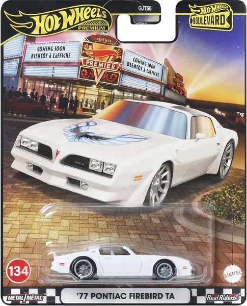 Mattel Hot Wheels Premium Boulvard (více druhů) Vícebarevná