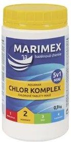 Bazénová chemie Chlor Komplex Mini 5v1 - 0,9 kg