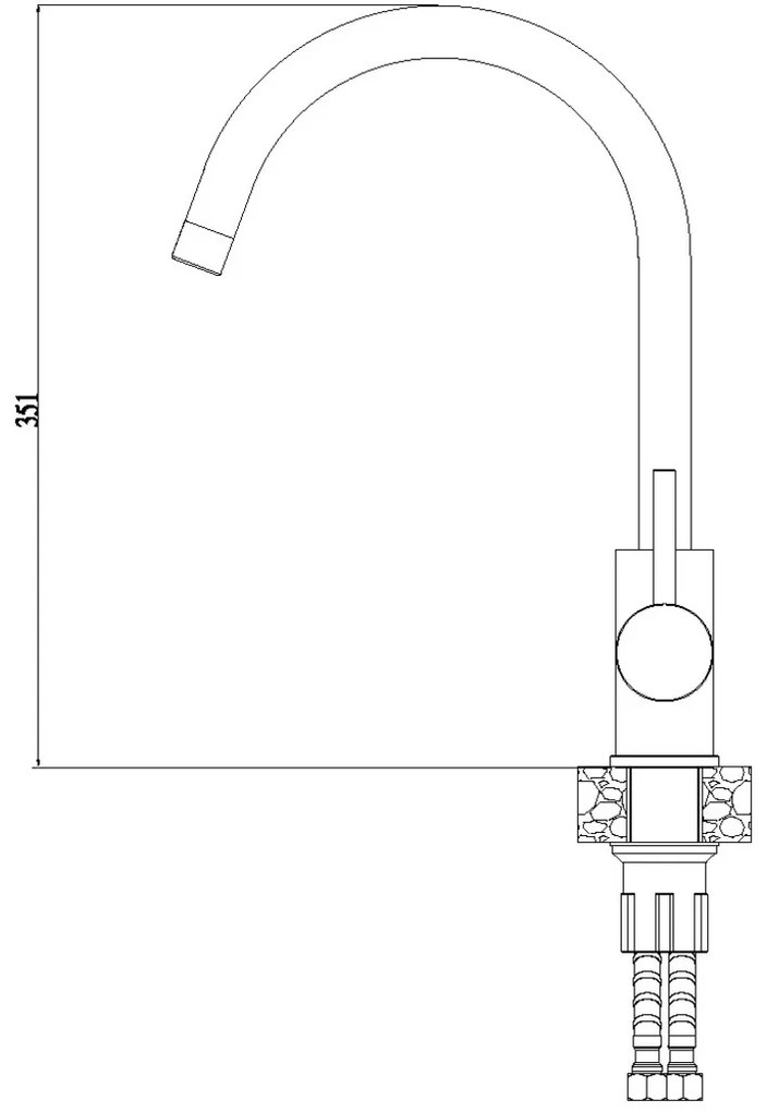 Dřezová baterie Alveus Roxa černá