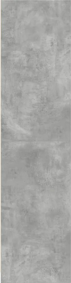 Šatní skříň betonově šedá 80 x 50 x 200 cm kompozitní dřevo 3307723