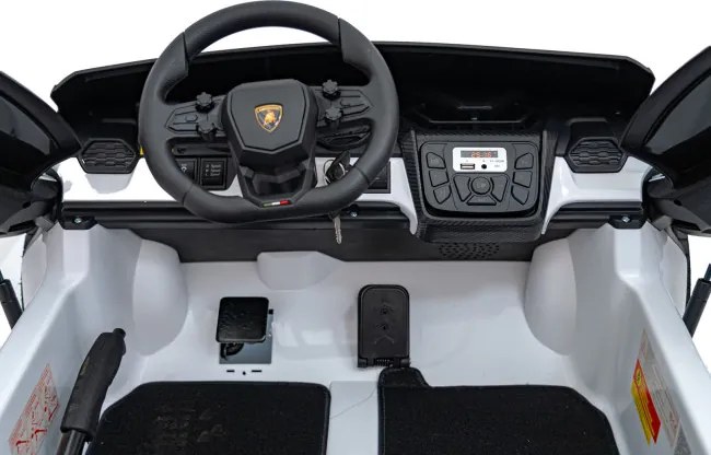 Elektrické autíčko Lamborghini Revuelto XL STRONG bílé