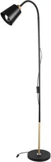 Stojací lampa Orno Virone GRACE LS-3/B, E27, max.18W, černá