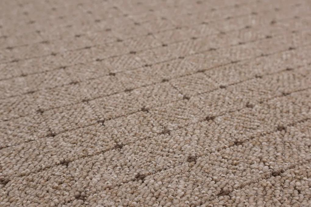 Condor Carpets Kusový koberec Udinese béžový new čtverec - 80x80 cm