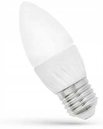 Toolight - Teplá LED žárovka E-27 230V 6W 480lm Svíčka 13061, OSW-01019