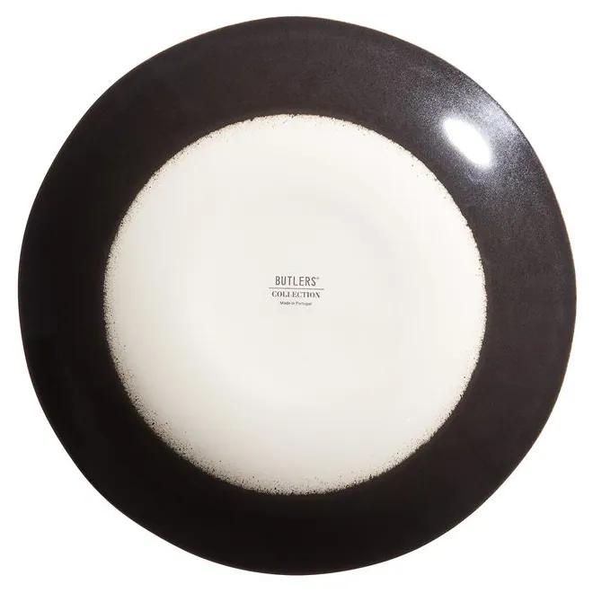 Butlers ATLANTIS Snídaňový talíř 23 cm - černá