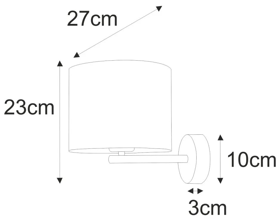 Nástěnné svítidlo K-4328 z řady AURO