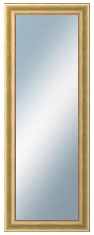 DANTIK - Zarámované zrcadlo - rozměr s rámem cca 60x160 cm z lišty KŘÍDLO velké zlaté patina (2772)