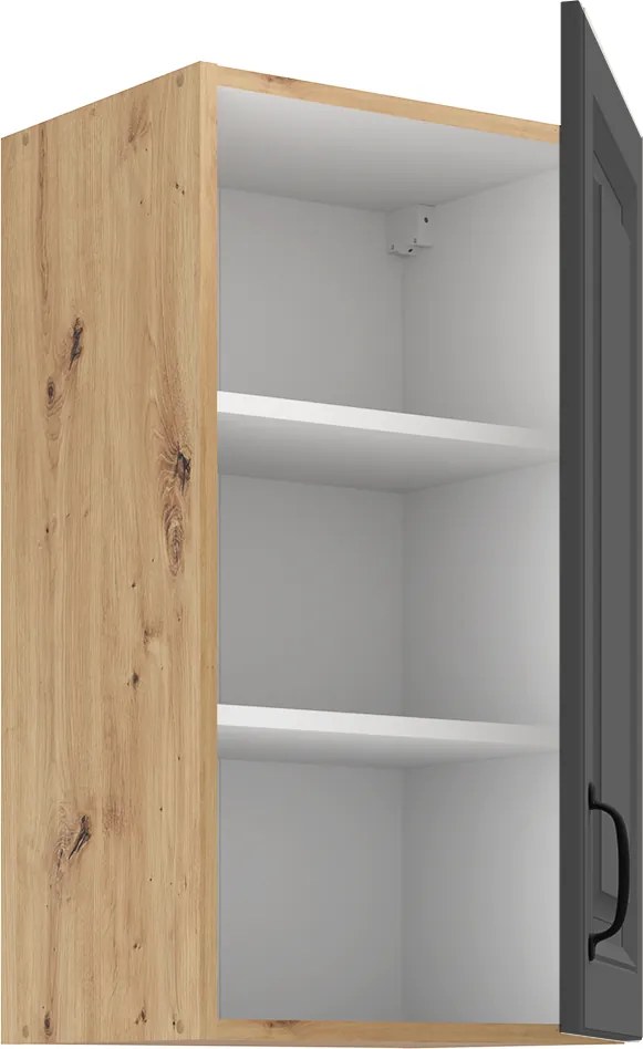 Kuchyňská linka STILO gr | 120 + 230 cm | PREMIUM BOX zásuvky | UNI dvířka | artisan/grafit