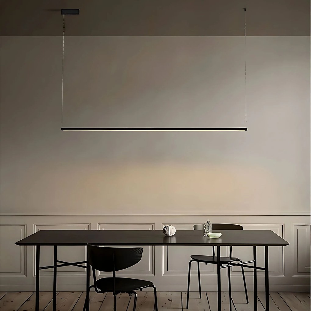 Toolight Toolight, LED závěsné osvětlení 150cm, 18W, 3000K, LHJ032-CP, černá matná, OSW-50015