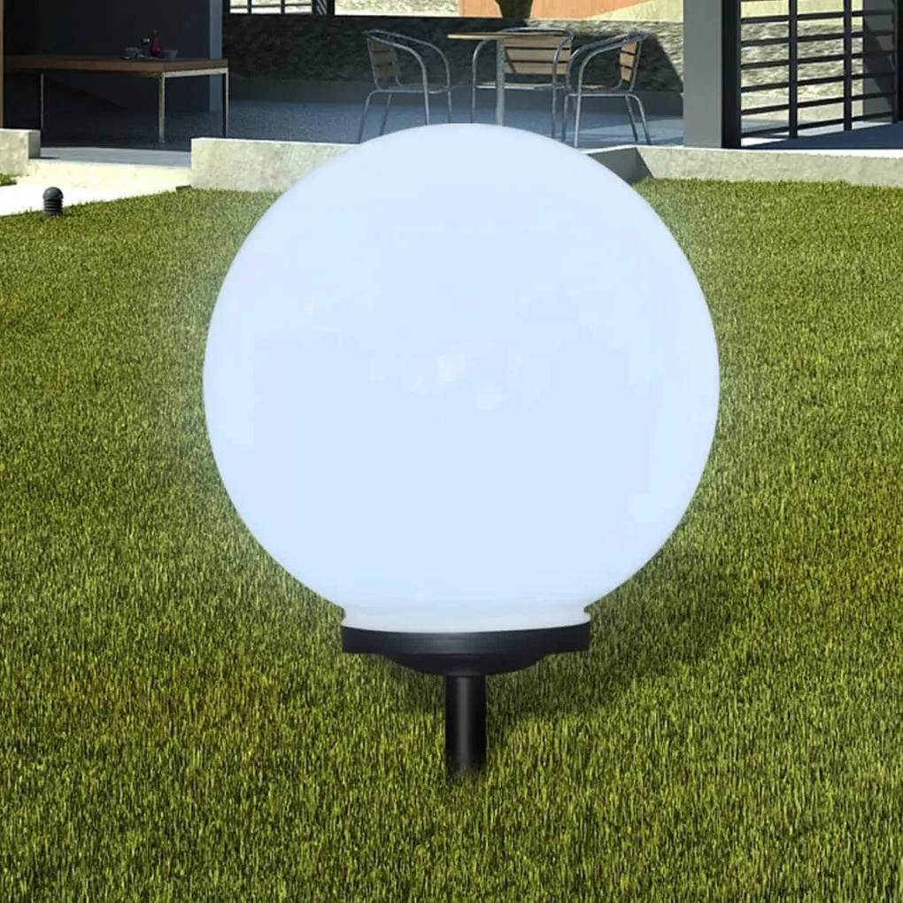 40866 vidaXL Zahradní solární LED zapichovací kulaté svítidlo - 40 cm - 1 ks