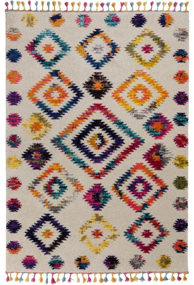 Flair Rugs koberce Kusový koberec Menara Bohemia Cream - 80x150 cm