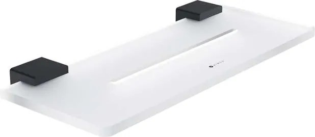 Nimco Kibo - Polička, délka 30 cm, matná černá Ki-X430-90