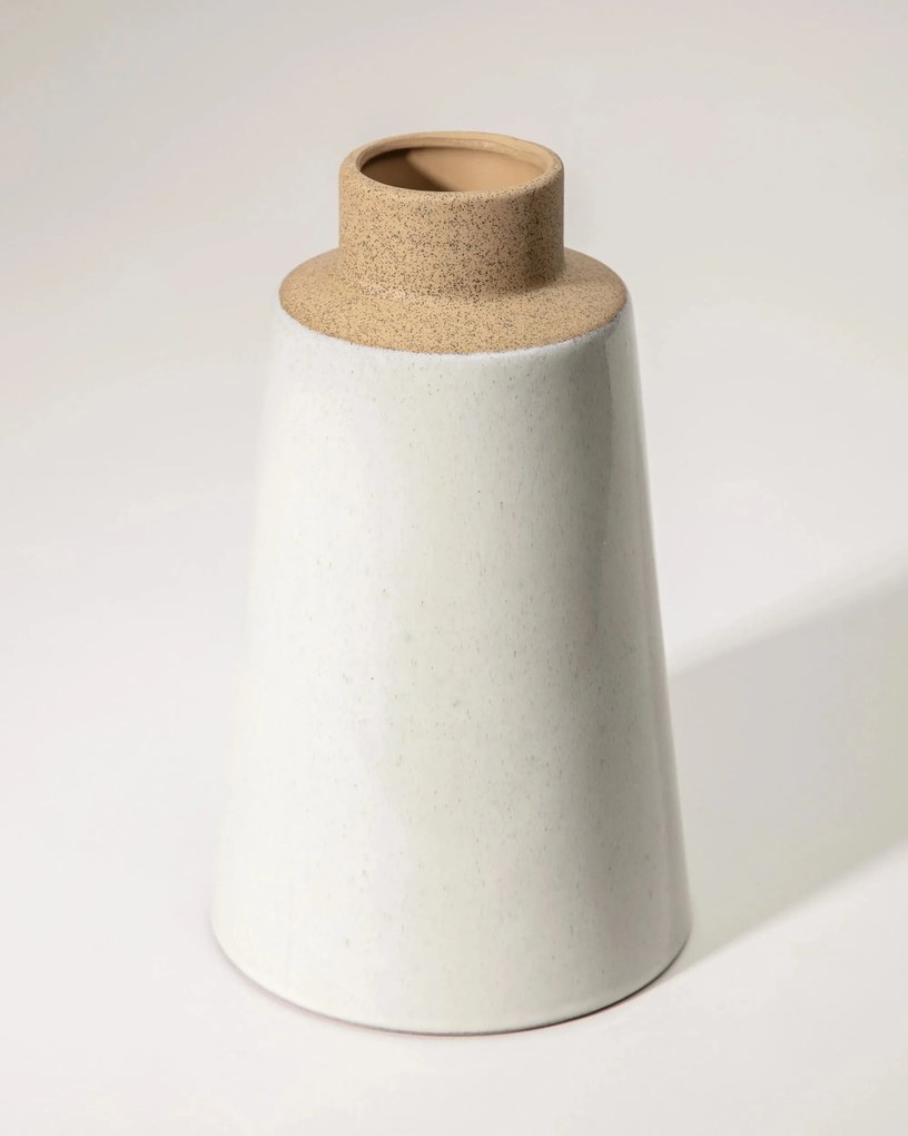 Vase Soft Sand 17x17x28 cm