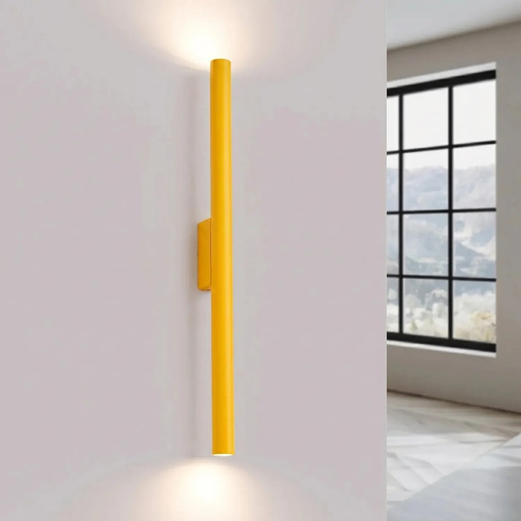 Sollux Lighting Nástěnné svítidlo PASTELO 2 žluté