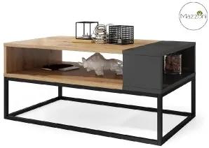 Casarredo Konferenční stolek LYNX 100x60 cm dub artisan/antracit