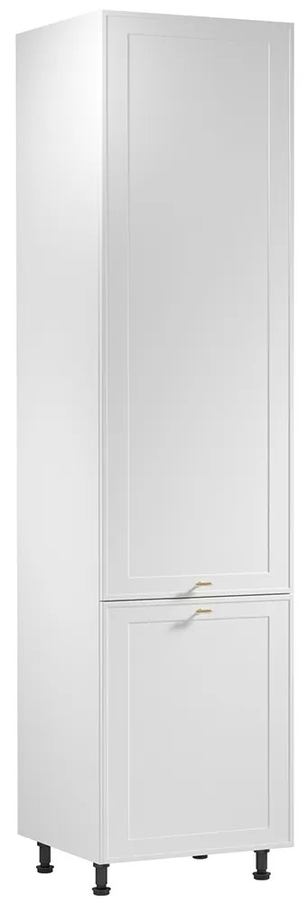 SORENTO bb | vysoká skříňka D60RWN potravinová s policemi | 60 cm | PRAVÁ | bílá