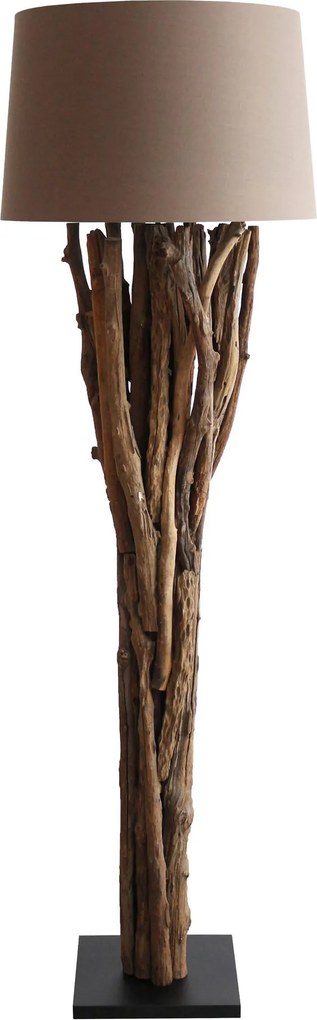 XXXLutz STOJACÍ LAMPA, 30/175/30 cm P & B - Online Only svítidla - 001769025013