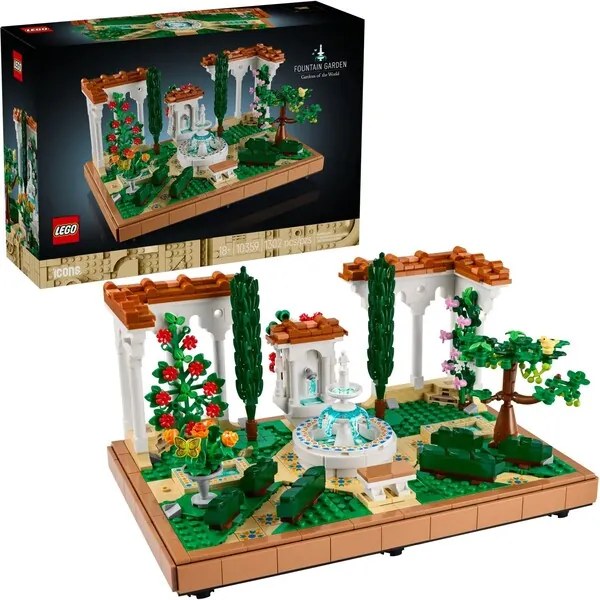 LEGO® Icons 10359 Zahrada s fontánou