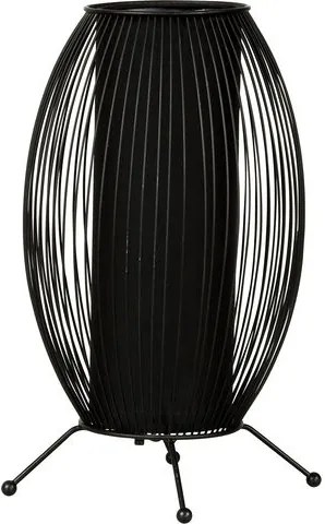 Moderní stolní lampa Mila black 10H5123