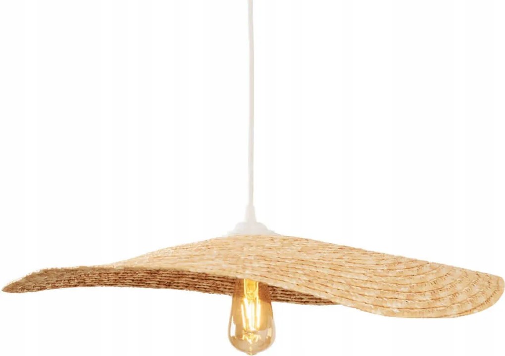 Jídelní závěsná lampa Nap P0581 Maxlight klobouk eko hnědá