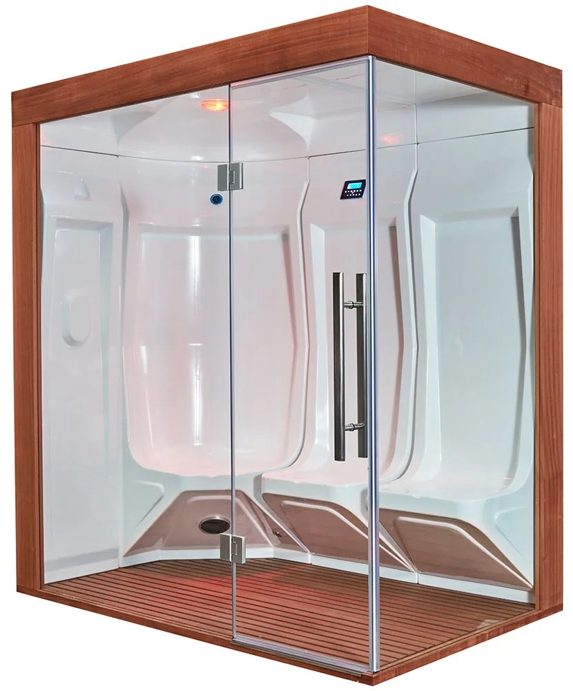 M-SPA - Parní sauna pro 3 osoby 118 x 195 x 210 cm ľavá
