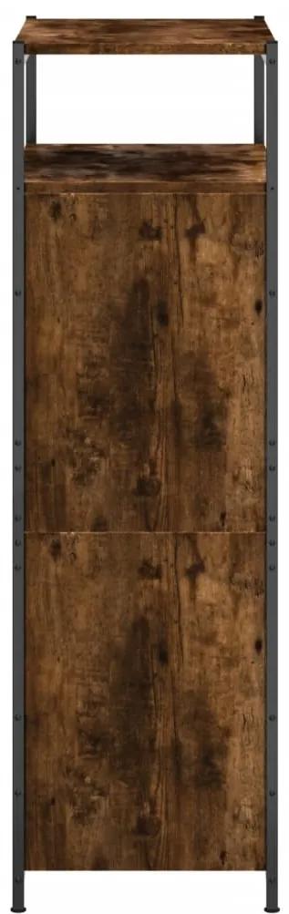Botník kouřový dub 60 x 34 x 112 cm kompozitní dřevo - Default Title