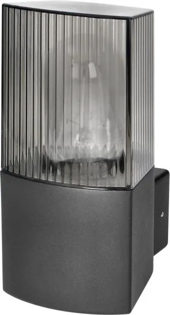Zahradní svítidlo nástěnné ORNO PEONIA AD-OP-6581BE27PP, IP54, E27, max 15W, černá