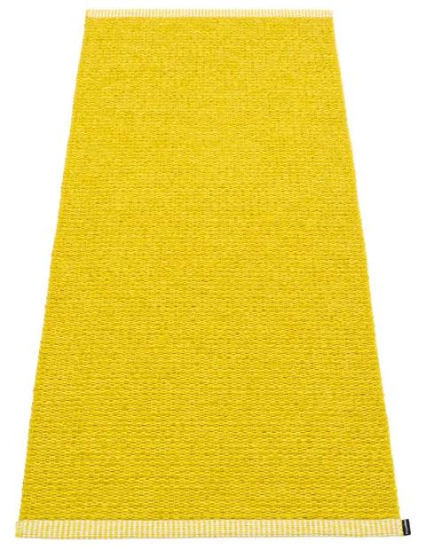 Vinylový koberec Pappelina MONO Mustard/Lemon Velikost pappelina: 70x200 cm
