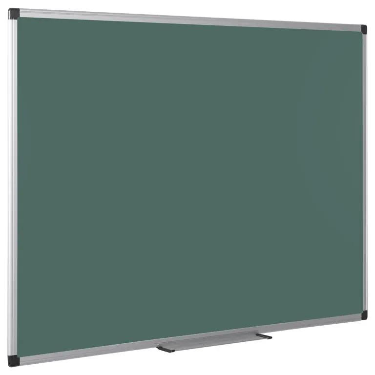 Zelená školní keramická popisovací tabule na zeď, magnetická, 1500 x 1000 mm