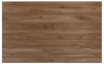 Autronic Moderní jídelní stůl Jídelní stůl, 160x80, deska MDF, dýha divoký dub, kovové nohy,černý lak (AT-686 OAK)