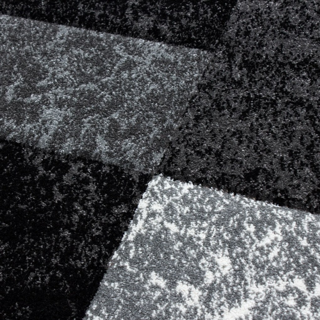 Ayyildiz, Kusový koberec Hawaii 1330 black, 200x290, černá, kancelář