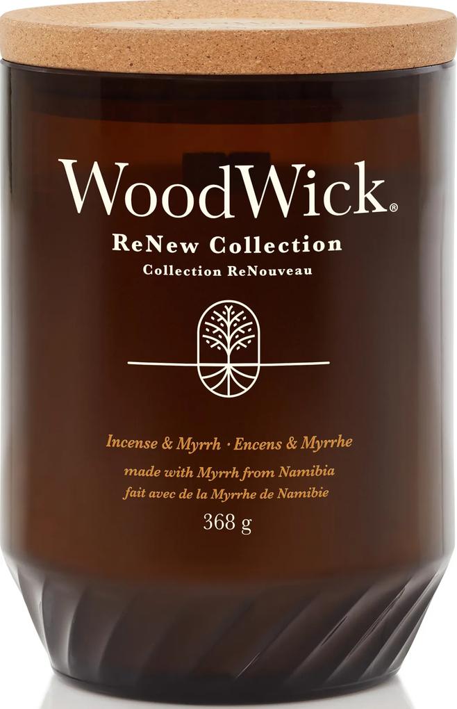 Svíčka ReNew WoodWick Incense & Myrph velká