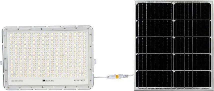30W solární Led halogenový zářič s dálkovým ovládáním, neutrální bílé světlo V-tac