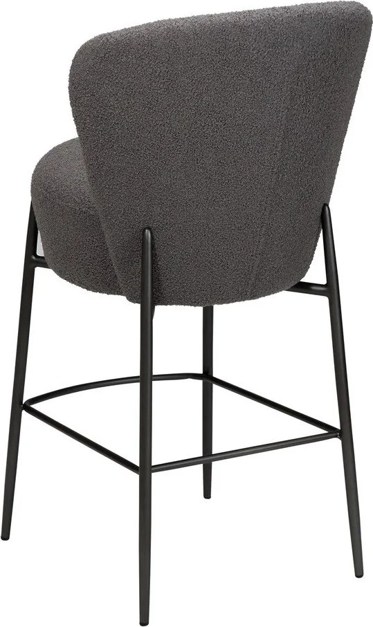 Šedá barová židle (výška sedáku 68 cm) Orbit – DAN-FORM Denmark