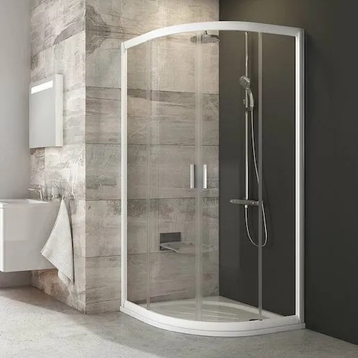 Ravak Blix sprchový kout čtvrtkruh 80x80 cm 3b240100z1 BLCP480T0