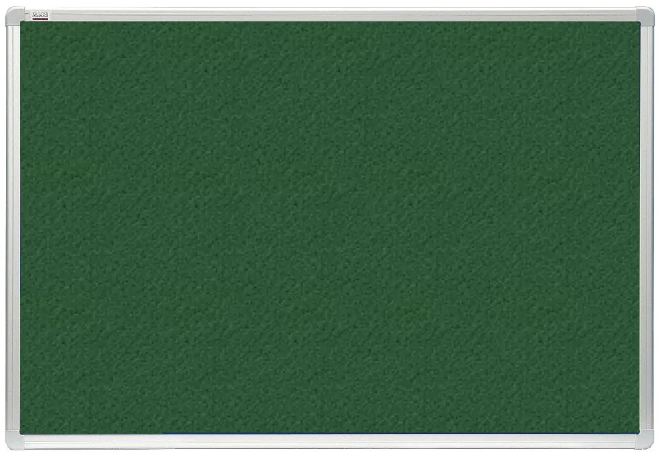 2x3 filcová officeBoard 120x90cm s hliníkovým rámem, zelená