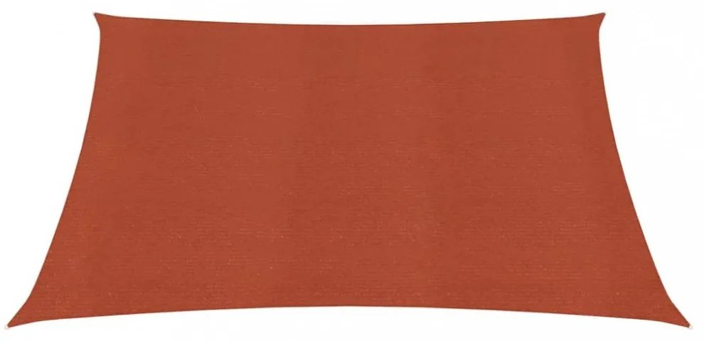 Stínící plachta obdélníková HDPE 2,5 x 3 m Dekorhome Červená