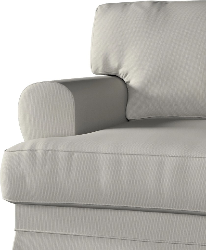 Potah na křeslo IKEA Ekeskog barva šedá látka pletený vzor