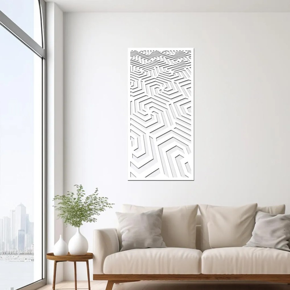 dřevo života Dekorační panel MAZE Rozměry (cm): 20x40, Barevný vzor: Javor